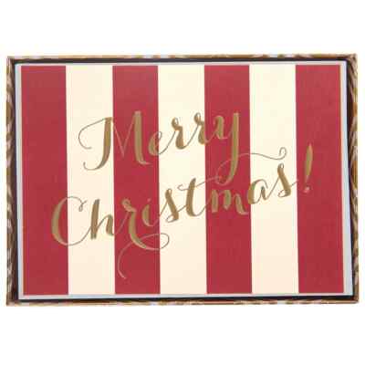Graphique Merry Christmas Large Signature Holiday Boxed Card 15ct w | eBay