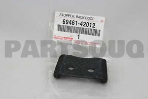 6946142012 Genuine Toyota STOPPER, BACK DOOR SIDE MALE, RH 69461-42012 ...