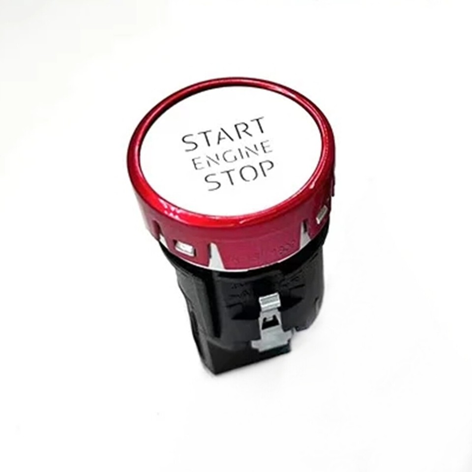 Engine Ignition Start-Stop Push Switch Red Button for Audi TT TTS 2015 ...