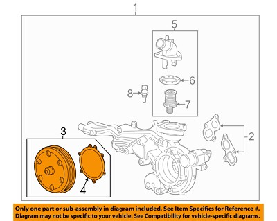 GM OEM-Engine Water Pump 12692045 | eBay