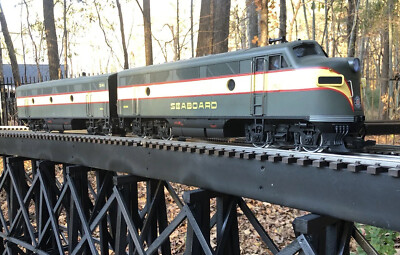 LGB G scale F7 AB Custom Seaboard RR paint. Freight Scheme, Sound | eBay