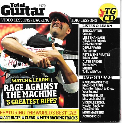 Total Guitar 179 DVD Video Audio Lessons | eBay