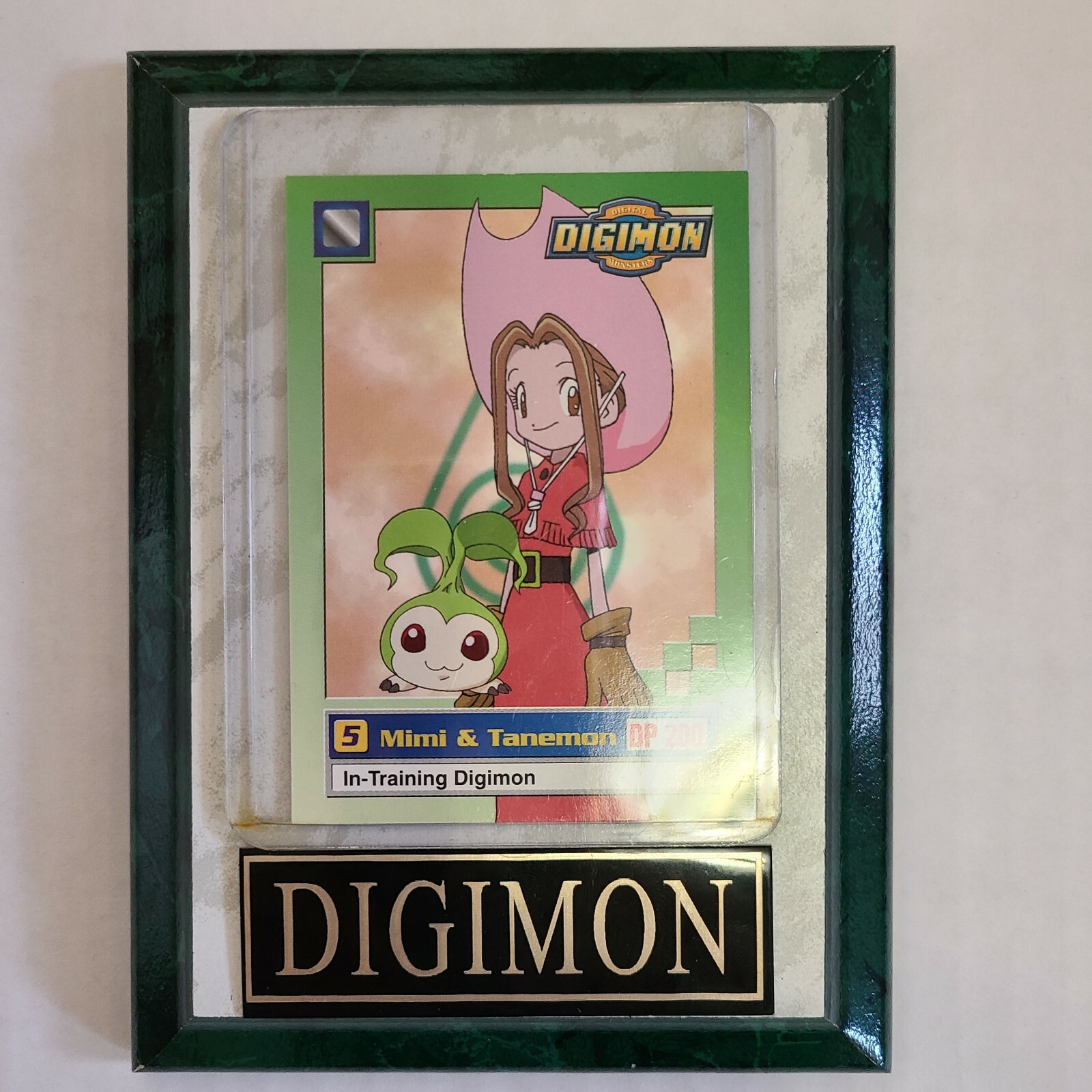 Digimon Trading Card Animated Series 1 Mimi & Tanemon 8 of 34 Framed | eBay