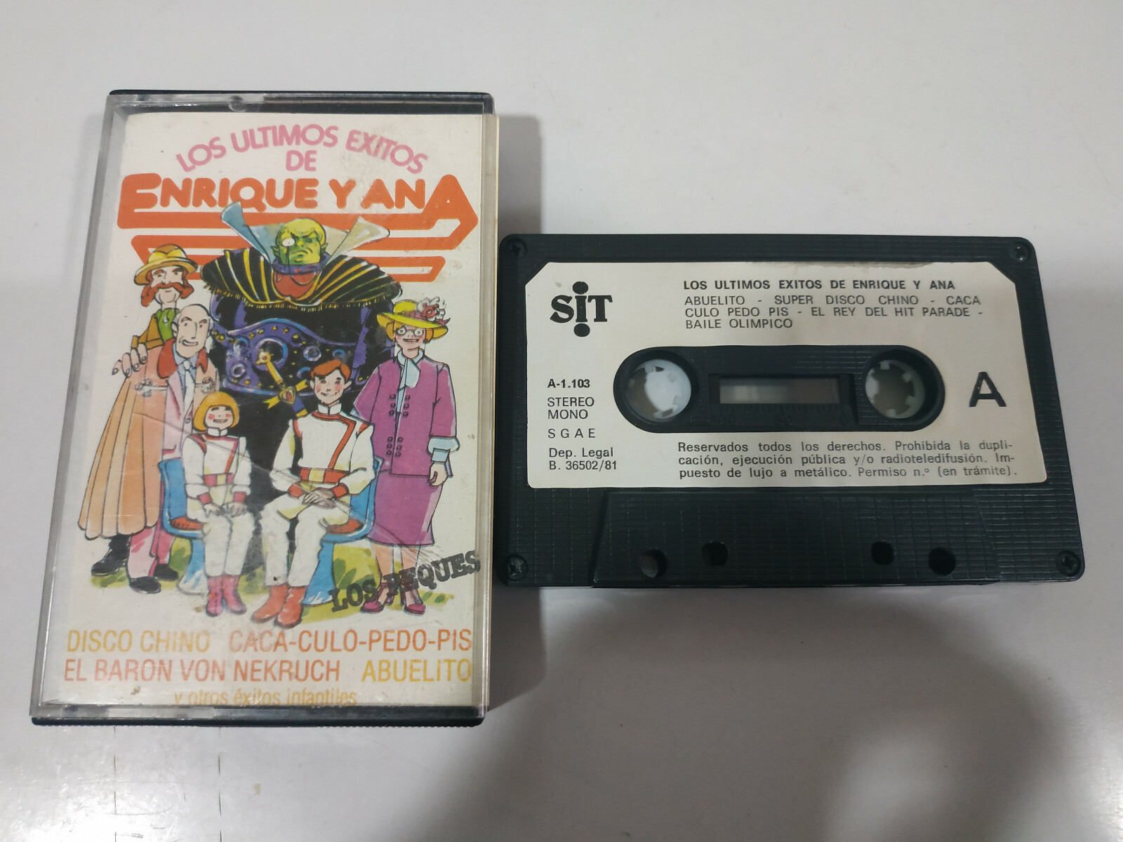 Enrique And Ana Los Ultimos Exitos 1981 Cassette Tape Ebay