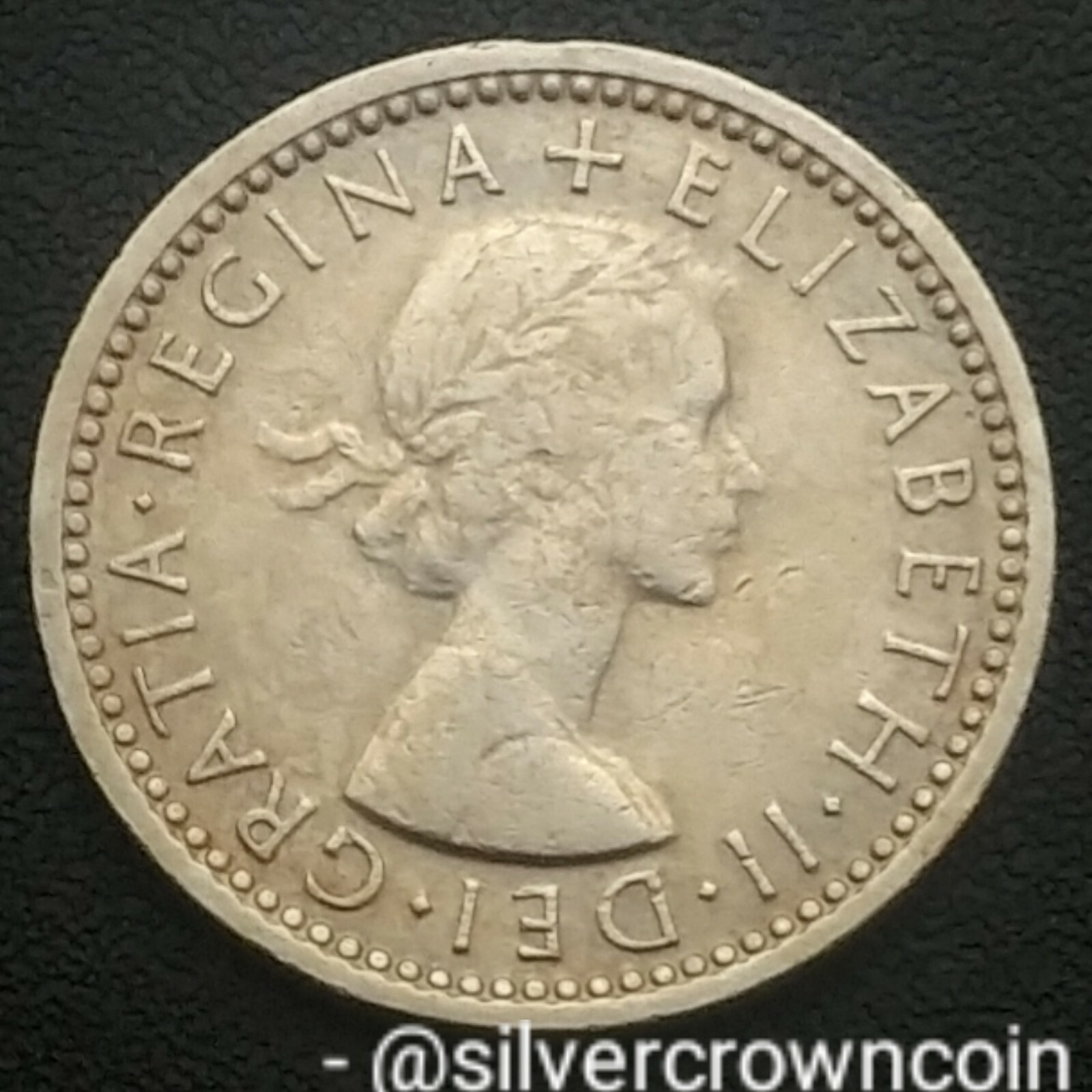 UK Great Britain 🇬🇧 6 Pence 1959. KM#903. Lucky sixpence wedding coin ...