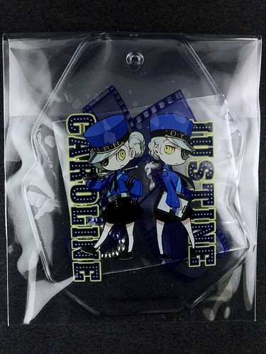 Persona Q2 Clear Tag Key Chain Sega Persona 5 P5 Caroline & Justine | eBay