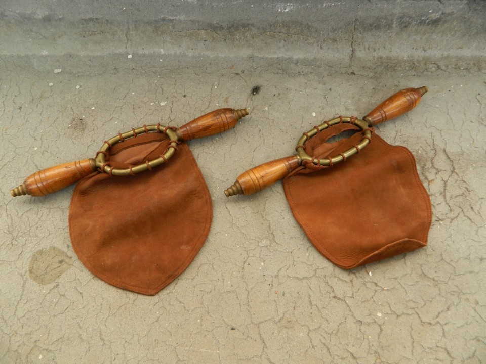 2 x Vintage Double Handled Church Coin Collection Offering Bags. | eBay UK
