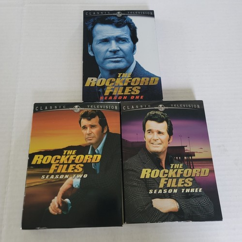 The Rockford Files Seasons 1, 2 & 3 DVDs Complete Box Sets James Garner ...