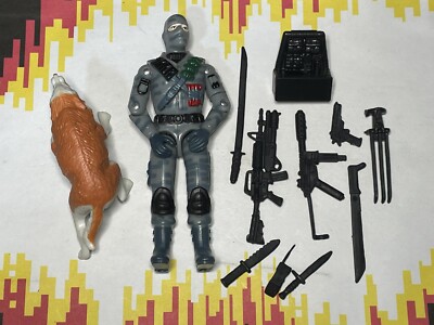 Black Major Custom Gi Joe Cobra Urban Firefly K9 Handler Commando ...