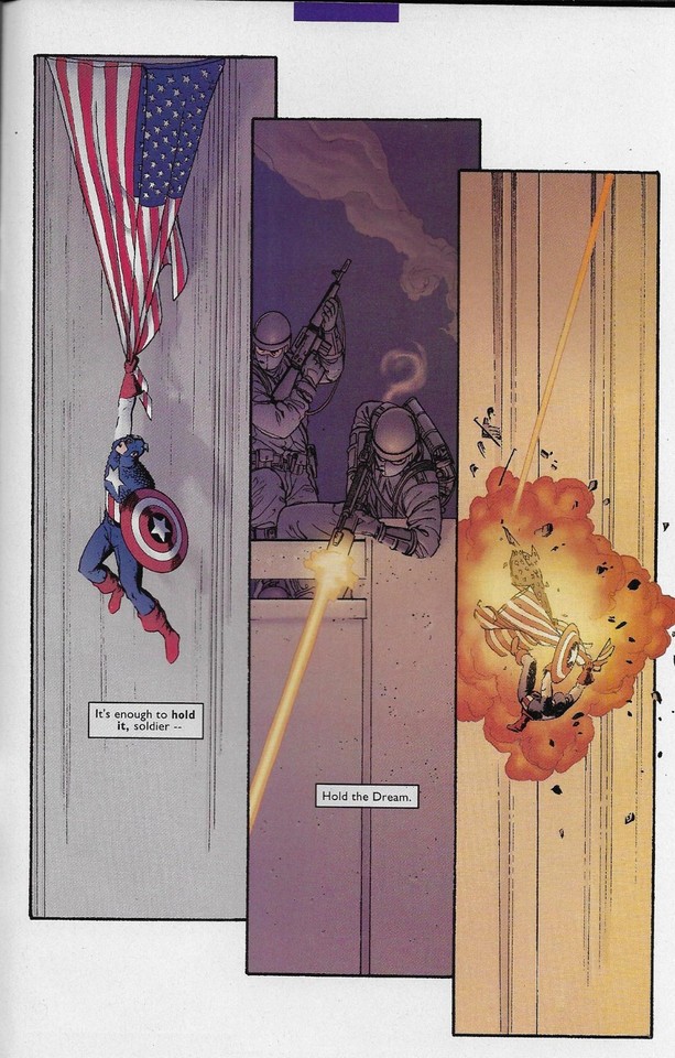 Captain America Comic 4 Cover A First Print 2002 John Ney Rieber ...