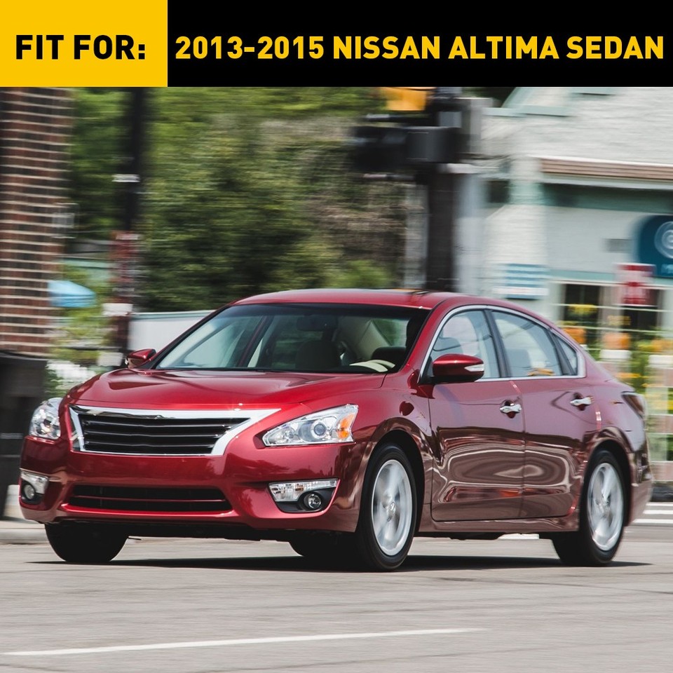 4x Front Bumper Hold Bracket Retainer Plastic Support Beam for Altima ...