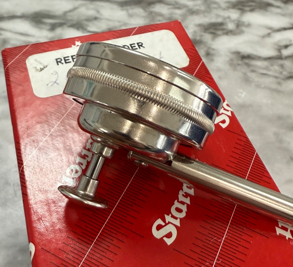 Vintage Starrett No. 196 Dial Indicator & Box ~ Minty Ex. Condition ...