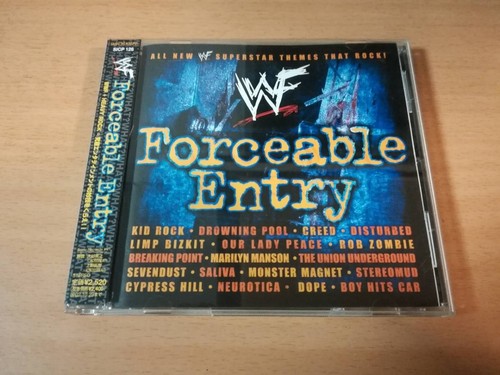 Pro Wrestling CD Wwf Forceable Entry Theme Song Collection Out Of Print ...