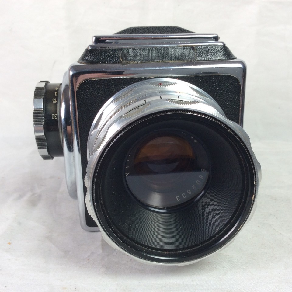 Kiev 80 SLR Medium Format Camera Waist Level Finder, 80mm Lens & Extra ...