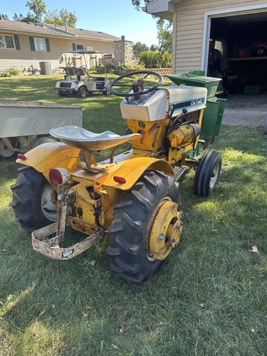 Cub Cadet 73 Garden Tractor W/Mighty Mac Chipper | eBay