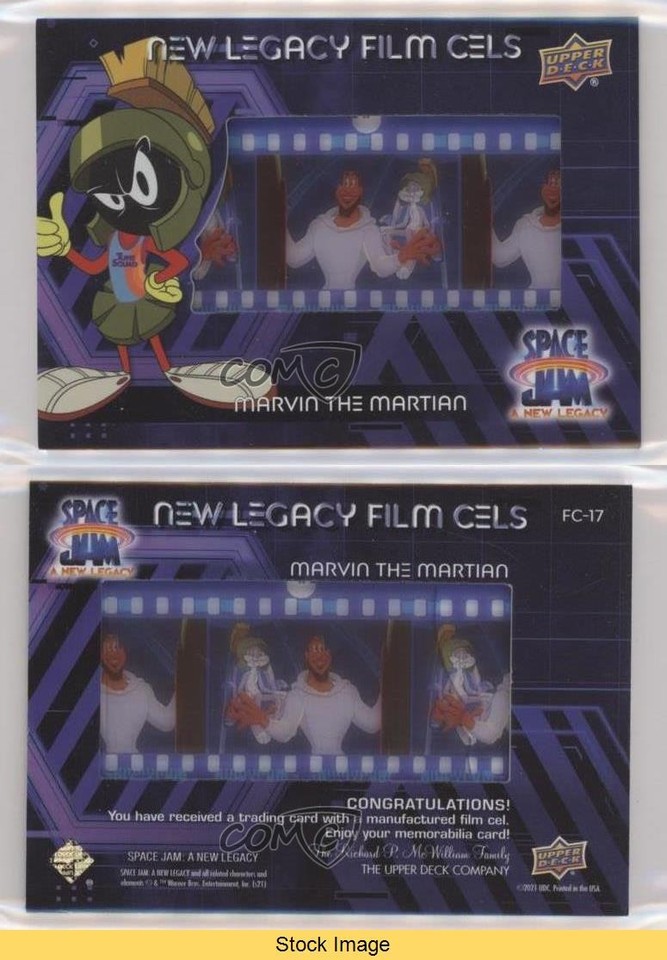 2021 Space Jam A New Legacy Film Cels Marvin the Martian LeBron James ...