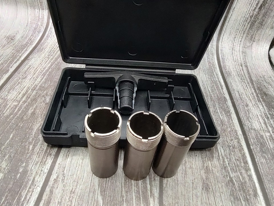 Benelli Beretta Mobil Choke Tube Set of 3 w/ Case 12 Gauge M IM IC ...