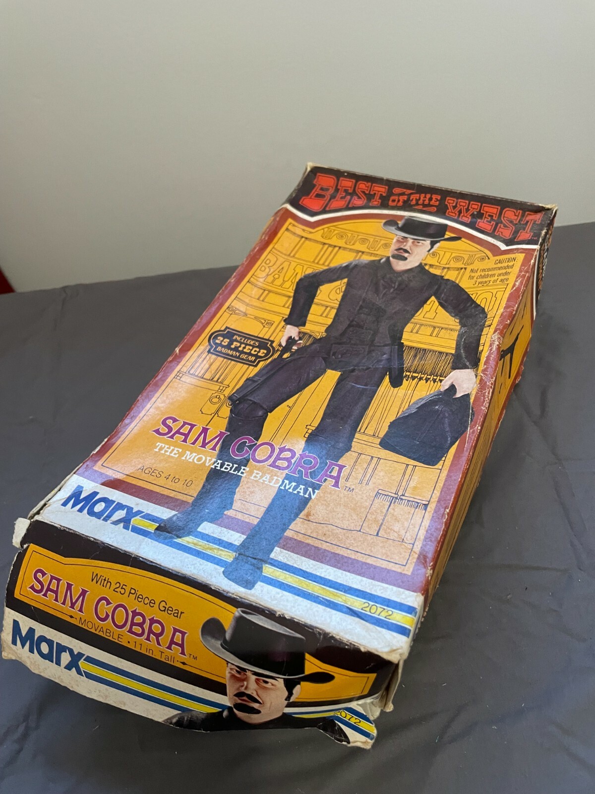 Vintage Marx Best of the West "Canadian Danergous Dan" Action Figure /w ...