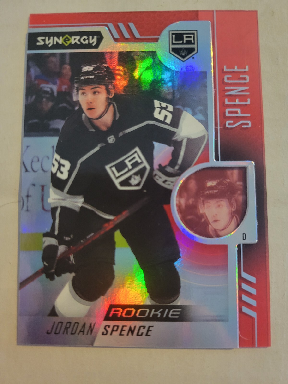 2022-23 Upper Deck Synergy - Rookies Red #109 Jordan Spence (RC) for ...