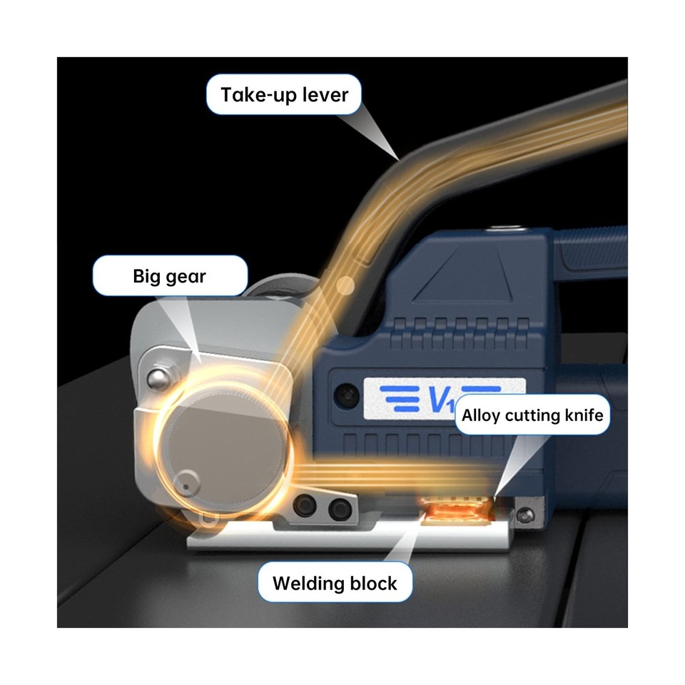 SDRTOP Electric Strapping Machine V1 Handheld Semi-Automatic Banding ...