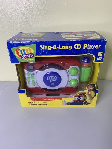 Vintage Sing-A-Long CD Player Karaoke Fun Years Music New In Box | eBay