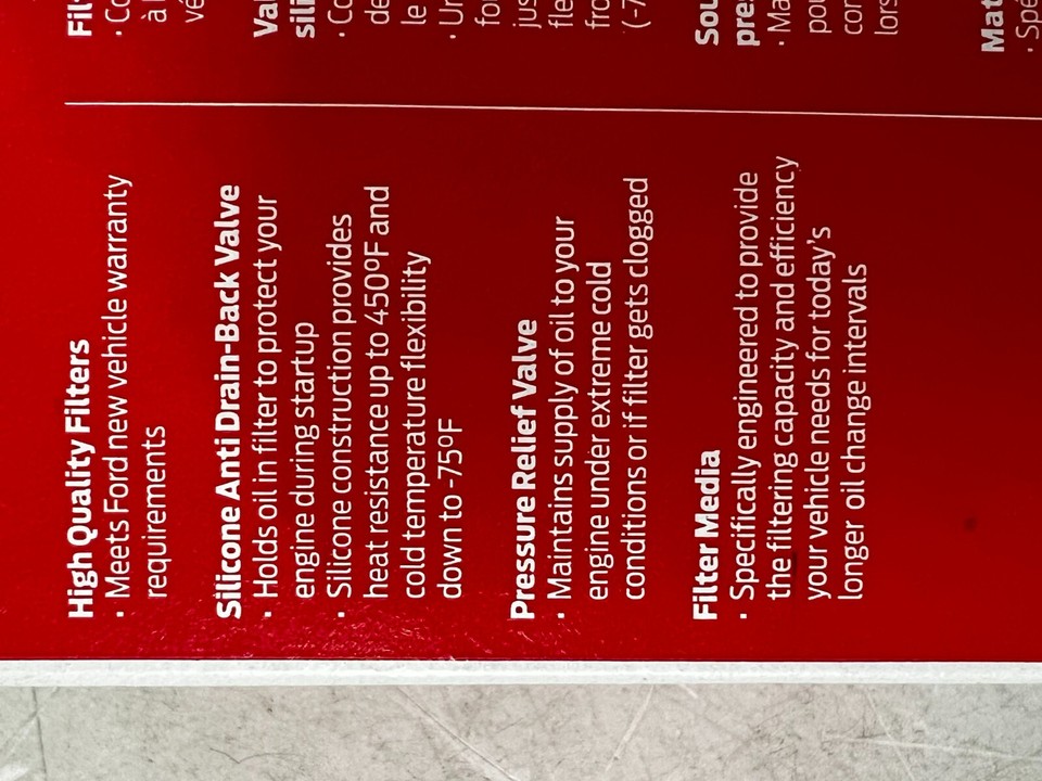 CASE OF 12 Genuine OEM Motorcraft Powerstroke Diesel Oil Filters | FL ...