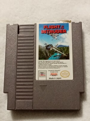 Flight of the Intruder (Nintendo Entertainment System)-Original, Tested ...