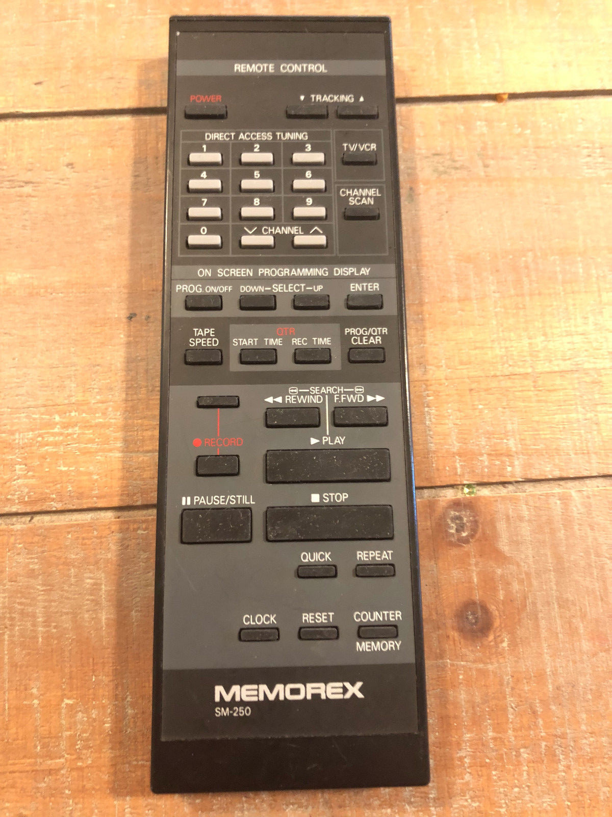Original Factory Memorex SM-250 Remote Control Controller | eBay