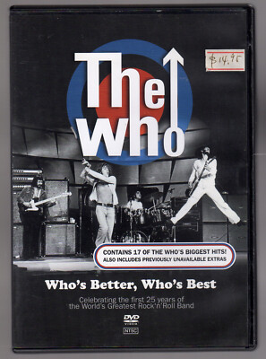 The Who – Who's Better, Who's Best (2006) DVD reg.4 NTSC | eBay Australia