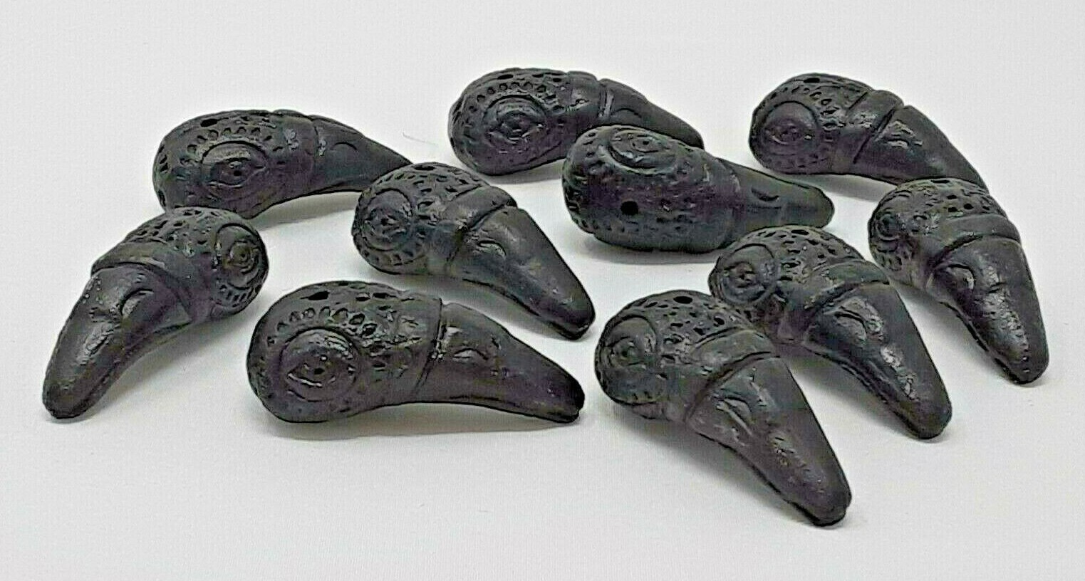 Store Closing Sale Ends 12/31 Peruvian Ceramic Bead Raven Bird | eBay