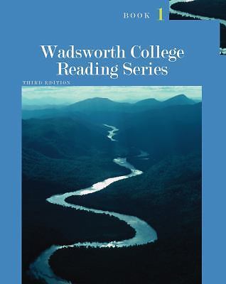Wadsworth College Reading Series: Book 1 by Cengage Cengage (2012 ...