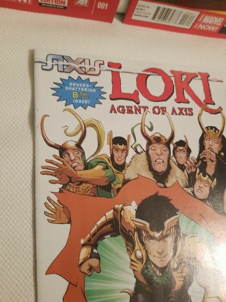 LOKI AGENT OF ASGARD 8 1 3 Axis Giant Size X-men Homage 1st Female Loki ...