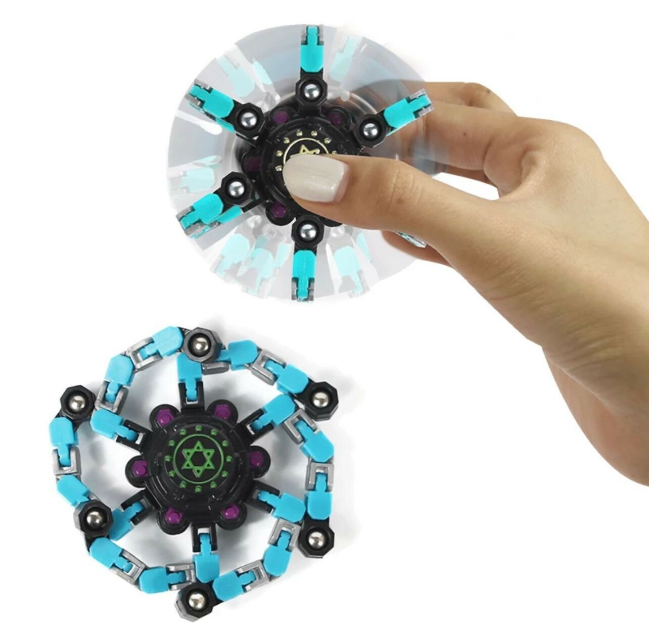 10 Days Sale!!!Deformable Fingertip Spin Top Fidget Spinner ...
