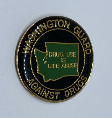Washington Guard Against Drugs State Lapel Pin (Z20) | eBay