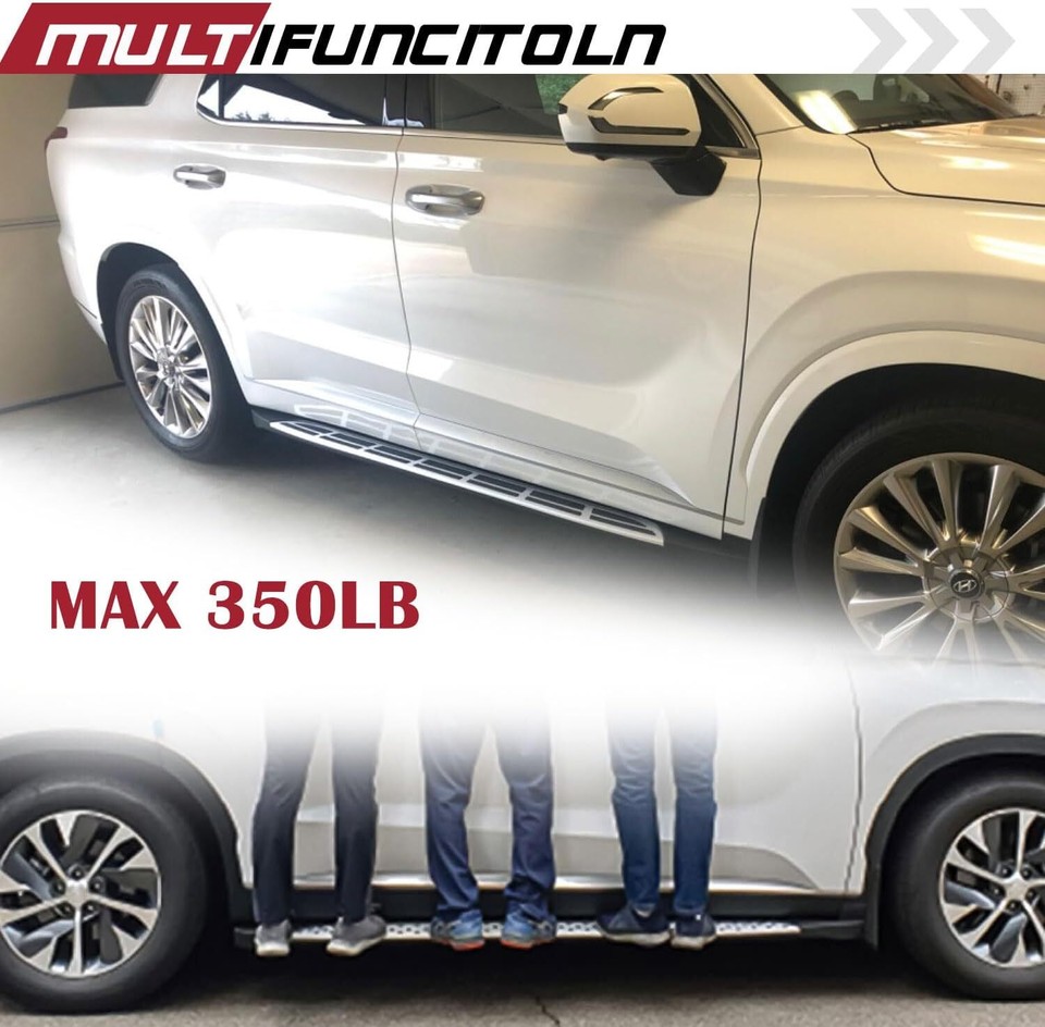 US Stock Running Boards Side Step For Hyundai Palisade 2020-2025 Nerf ...