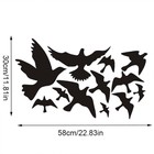 Window Alert Bird Stickers Set - Silhouettes Window Door Protection ...