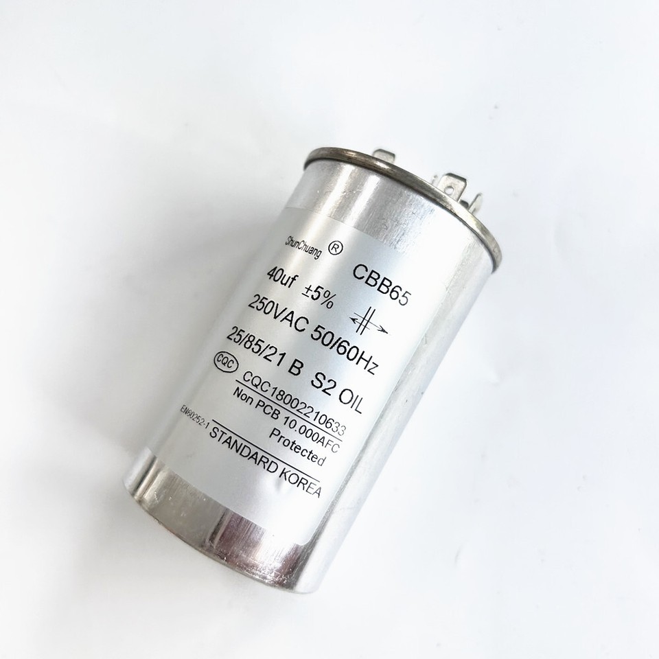 CBB65 250V 40 uF 40UF 40MFD Air conditioner Compressor Capacitor with ...