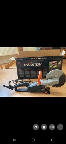 Evolution R230DCT 230mm 9" Electric Disc Concrete Saw with Diamond Disc ...
