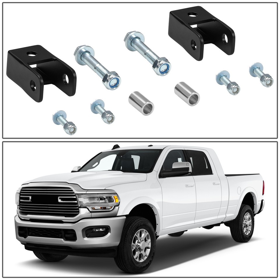 J2 For 13-24 Ram 2500 3500 4WD 2.5" Front Leveling Spacers Kit&Shock ...