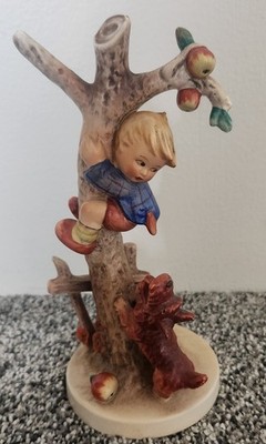 VTG Goebel Hummel CULPRITS Hum 56/A TMk 2 Full Bee 7” Boy in an apple ...