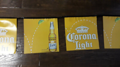Corona Light Beer New 20' Bar Banner Sign NEW 18 Vinyl Banners Double ...