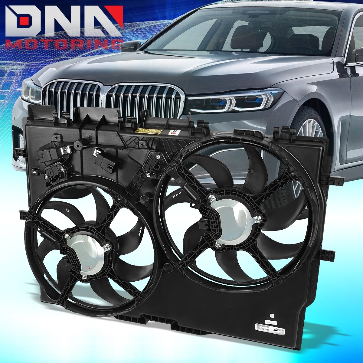 FOR 2014-2018 RAM PROMASTER 1500 2500 FACTORY STYLE RADIAOR COOLING FAN ...