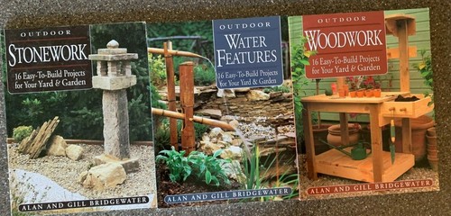 Alan and Gill Bridgewater Outdoor book series Water Features, Stonework, Project | eBay
