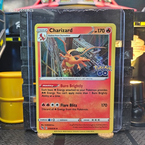 Charizard Pokemon Go Holo Rare Pokémon TCG 010/078 | eBay