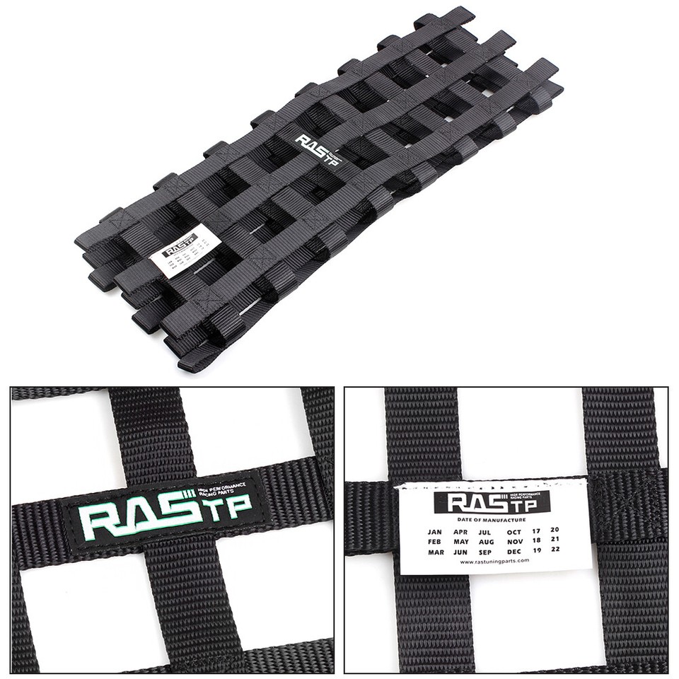 Window Net Equipment Black Accessories Car Rally Motorsports Heavy Duty ...