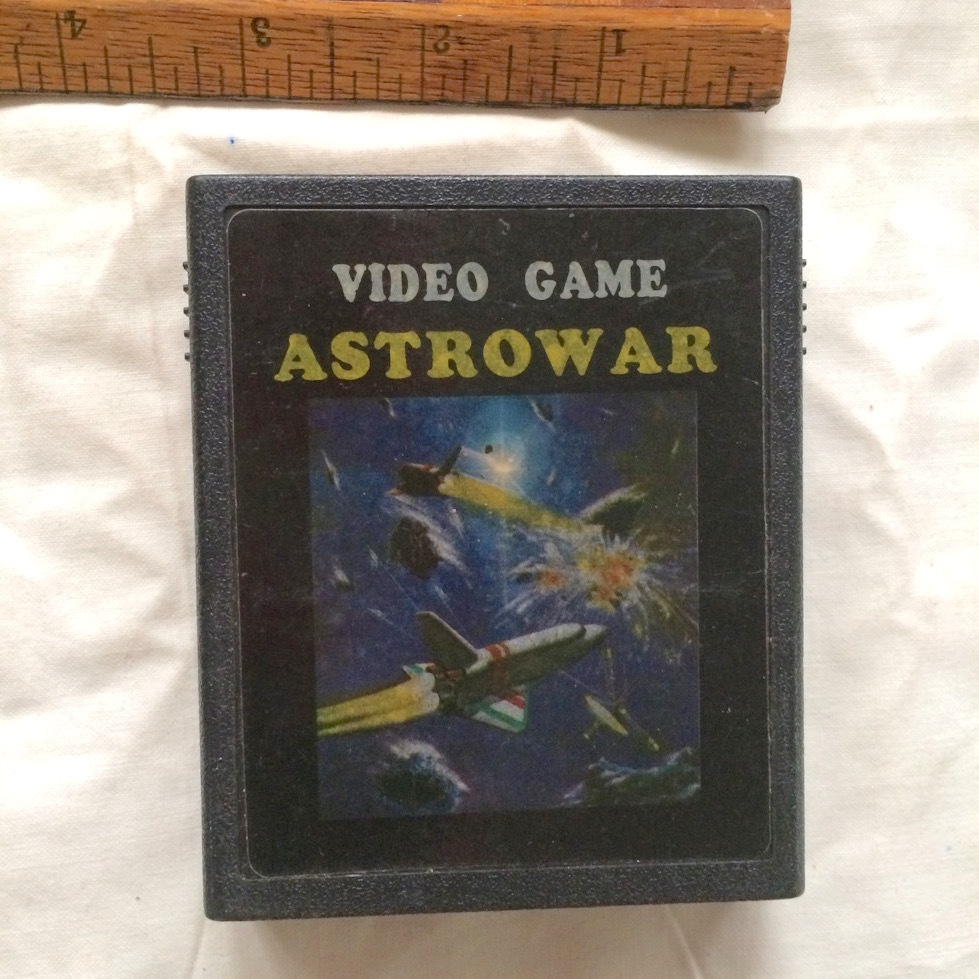 BOOTLEG ATARI 2600 ASTROWAR AUSTRALIAN RAINBOW VISION KO VIDEO COMPUTER ...