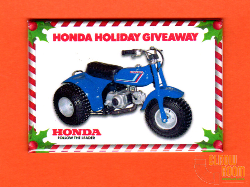 Honda ATC70 Christmas Special 2x3" fridge/locker magnet Holiday | eBay