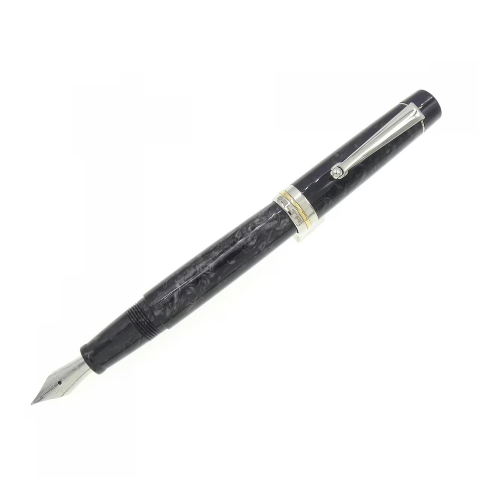Delta Vintage Collection Black Fountain Pen Fine Nib Used from japan ...