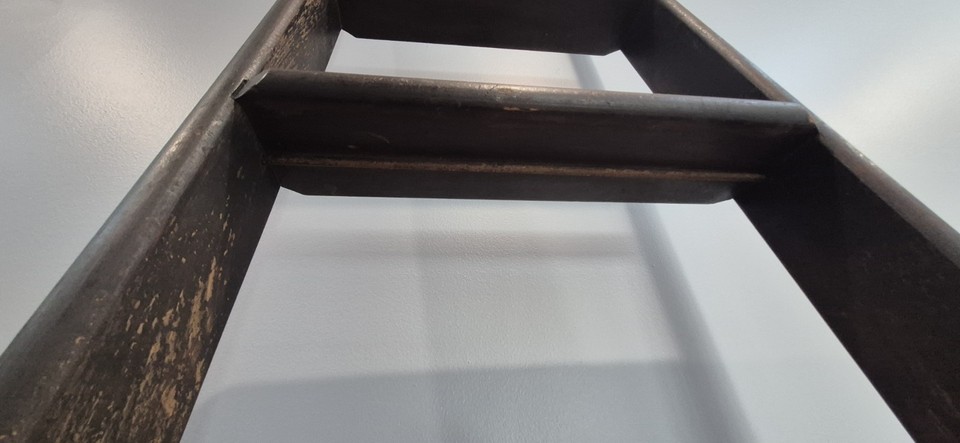 Antique Oak Rolling Library Ladder Putnum Ladder Co Early 1900s | eBay