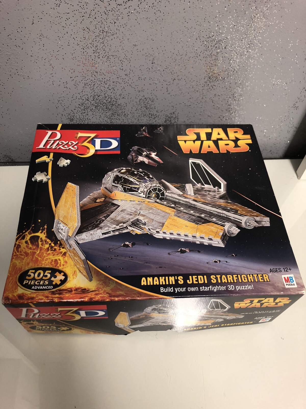 Puzz 3D Star Wars Puzzle Anakin's Jedi Starfighter #42741 505 pieces ...